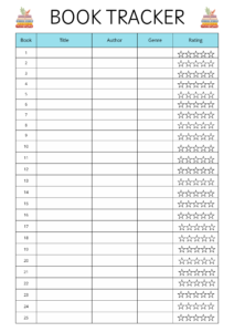 2024 Reads (Plus Free Printable Book Tracker!)