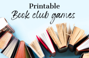5 Fun and Free Printable Book Club Games